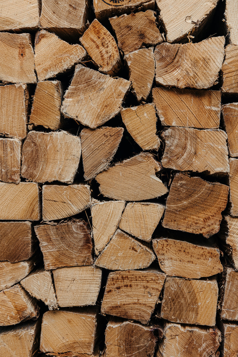 Free Shipping | Buy Pre-Stacked & Kiln-Dried Hickory Firewood Rack ...